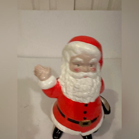 Holiday | Vintage Ceramic Santa Candy Cane Holder | Poshmark